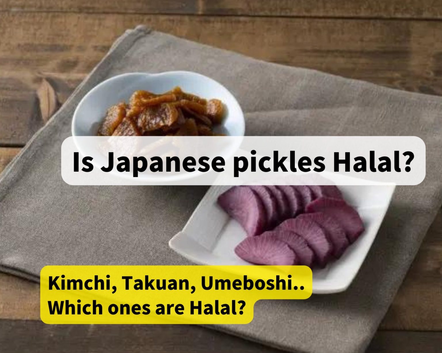 How much do you know about pickles? Are they all Halal? | Paulonia
