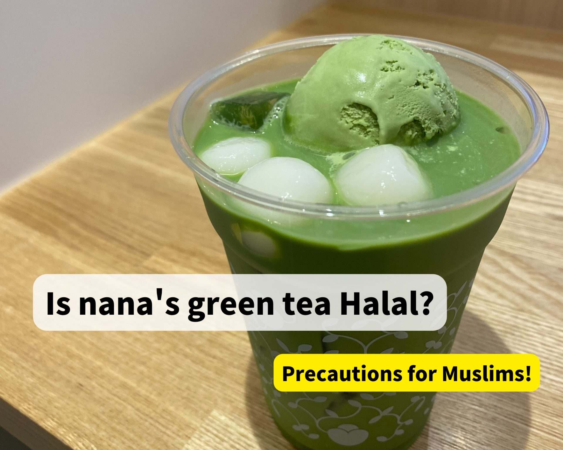 Is nana's green tea Halal? Muslims should be careful of this fact ...