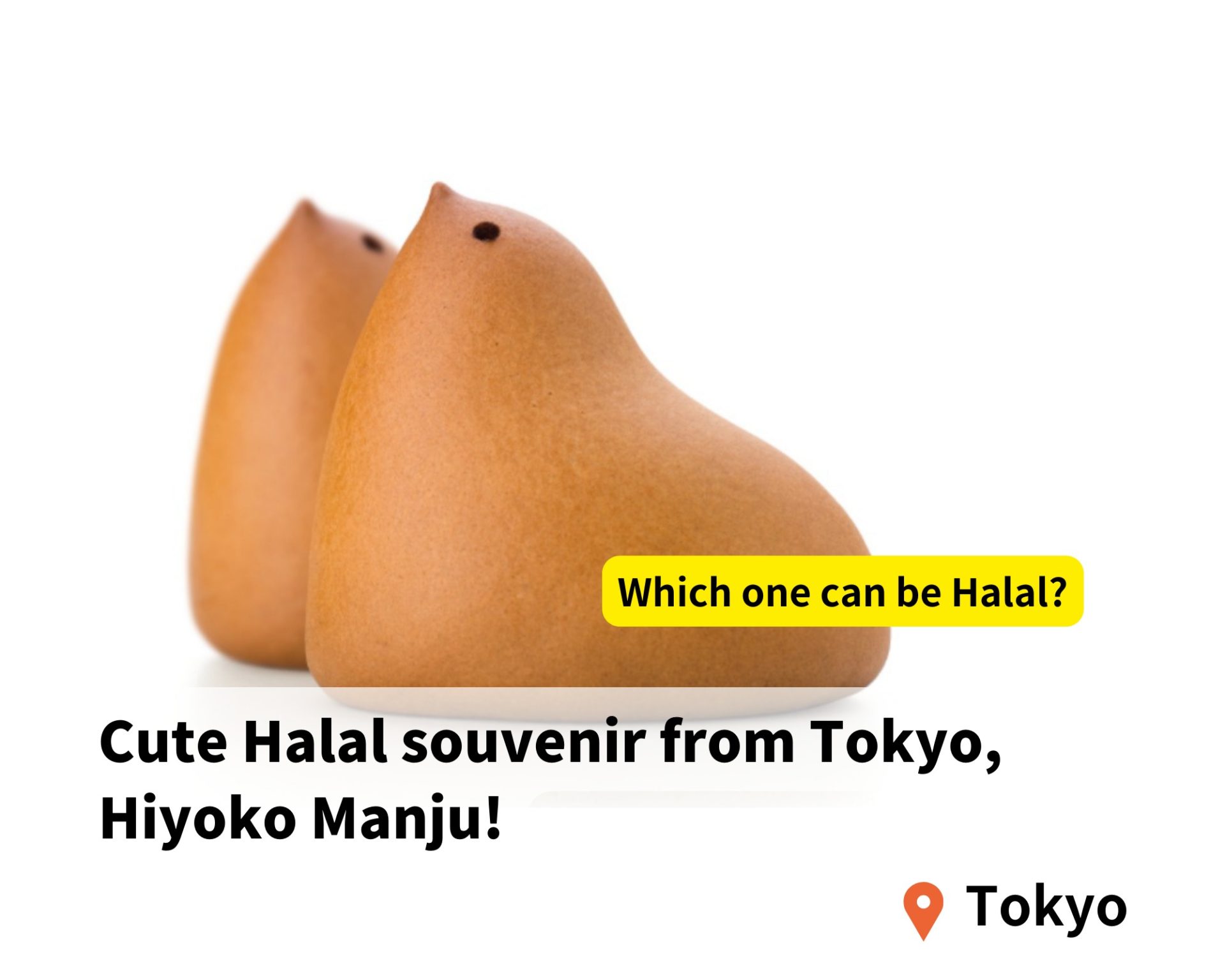 Tokyo's must-buy Halal souvenir, Hiyoko Manju! | Paulonia