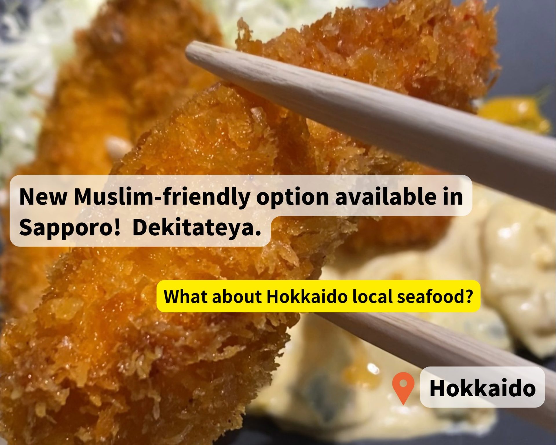 New Muslim-friendly option available in Sapporo! Dekitateya. | Paulonia